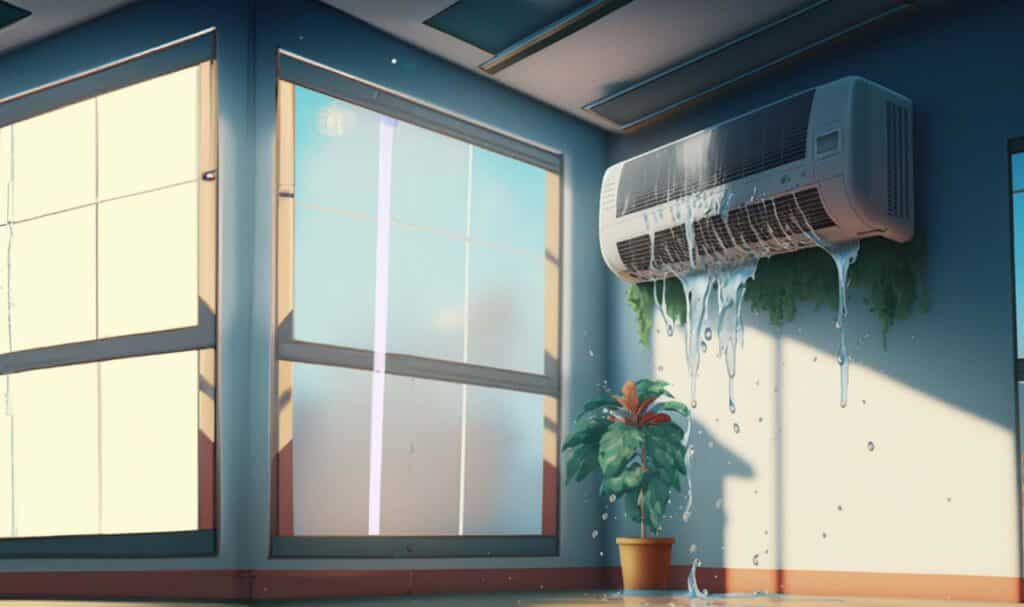 Why is Water Dripping From Split AC - All Time Air Conditioning